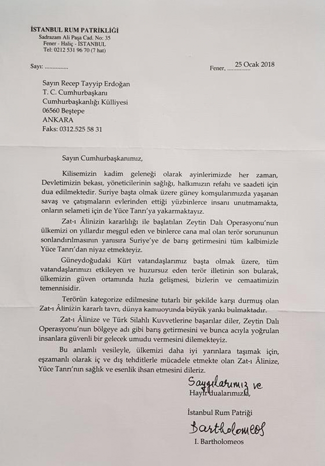 Opinion: Fake News or a Captive Patriarch in Turkey? - The Pappas Post